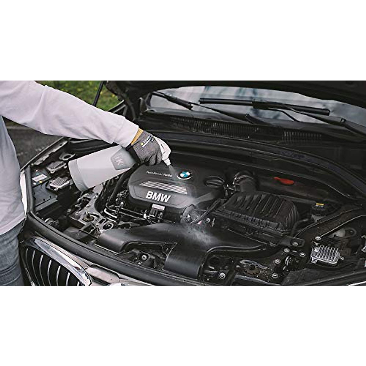 iK Goizper - Multi HC TR 1 Trigger Sprayer - for Hydrocarbon Based Solvents, Lubricants, Brake Cleaners, and Petroleum Commercial Grade, Adjustable Nozzle (1)