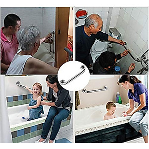 Shower Handicap Grab Bars for Bathroom Wall, Handicap Safety Grab Bar, 19 Inch Stainless Steel Grab Bar, Safety Hand Rail Support Bar for Bathtub Toilet Kitchen Stairway Handrail (Size : 68cm)