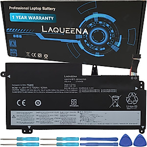 LAQUEENA SB10K97593 Laptop Battery Compatible with Lenovo ThinkPad 13 1st /2nd Gen 13 Chromebook S2 1st /2nd Gen Series SB10K97592 SB10K97594 SB10J78997 01AV400 01AV401 01AV402 01AV435 01AV436