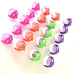 Haktoys Replacement Kit for Fishing Game Board, Non-Magnetic Extra Parts Set - Pack of 21 Fish