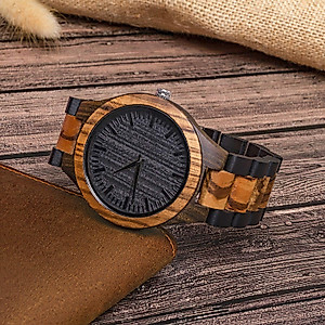 kullder Personalized Groomsmen Gifts for Wedding Engraved Watch for Best Man to Men Custom Wooden Watches for Men Personalized Groomsmen Gifts Ideas
