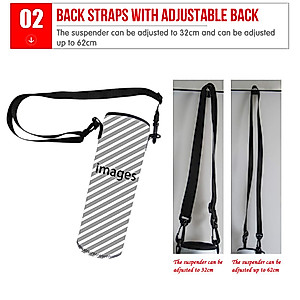 Freewander Customize Water Bottle Carrier Holds 24OZ/34OZ Stainless Steel Bottles Plastic Bottles Custom Your Own Image Text