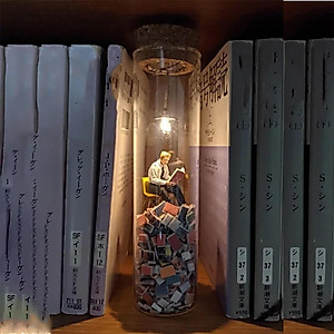1/2/3pcs Test Tube Perspective Drawing, Test Tube Diorama, Fun Sci-fi Books to Decorate Test Tubes, Wonderful Gifts, for Loved Ones (Size : 1pcs)