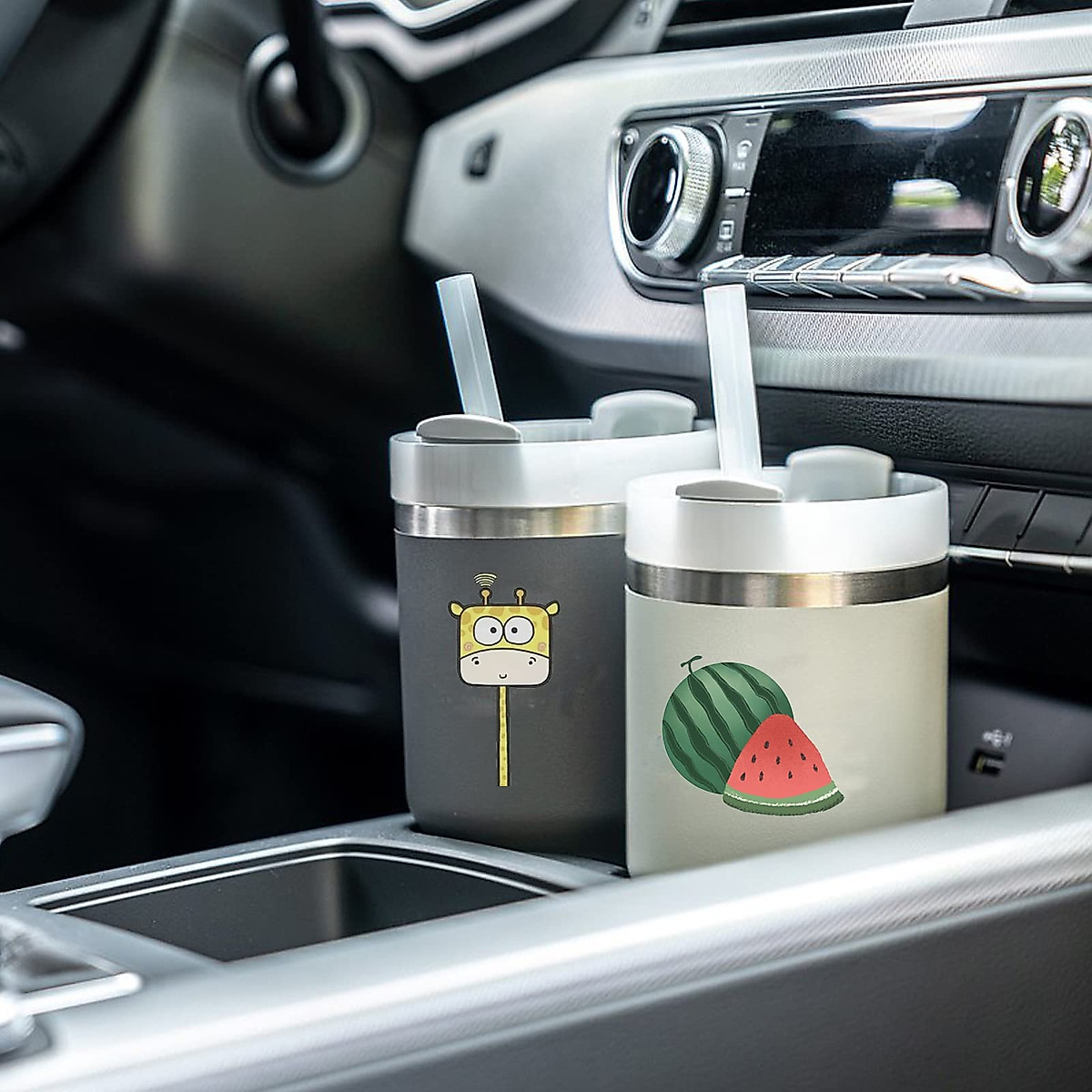 ZEJAVIC 2 pack 40 OZ Tumbler Lid Compatible for Stanley Adventure Quencher Travel Tumbler Cup, Spill Proof Splash Resistant Tumbler Covers for Stanley (Pink)