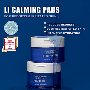 It’S SKIN LI Calming Jelly Pad with Licorice Root Extract, Azulene and Chamomile Extract - Moisturizing and Soothing Facial Toner Pads for All Skin Type, 70 Sheet (4.05 fl.oz.)