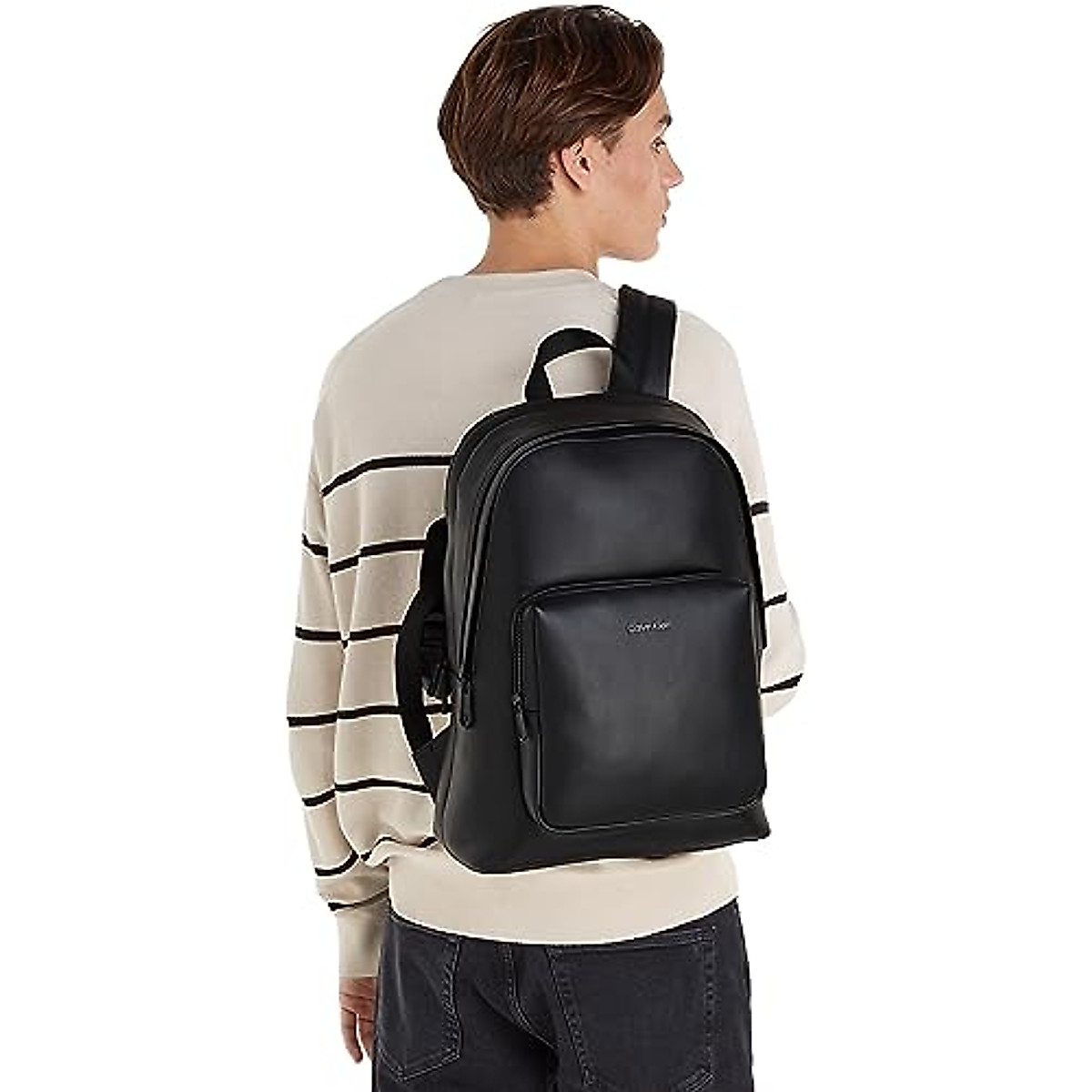 Calvin Klein men backpack ck black