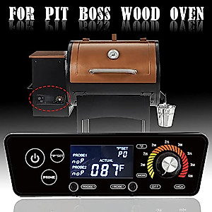 FlameSky Upgrade Pit Boss Control Board Replacement, Pit Boss Replacement Parts Control Panel Thermostat Controller, Compatible with Pit Boss Austin XL Smoker Pellet Grills