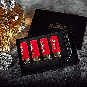 MyMealivos 12 Gauge Shot Glasses set of 4