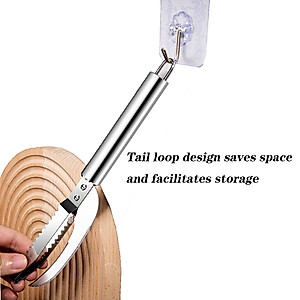 UnisonPet Fish Scaler Tool Fish Scale Knife Cut/Scrape/Dig 3-in-1 Multifunction Fish Scale Knife Fish Scale Remover Household Kitchen Fish Scale Tool