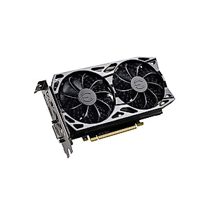 EVGA 06G-P4-2068-KR GeForce RTX 2060 KO Ultra Gaming, 6GB GDDR6, Dual Fans, Metal Backplate