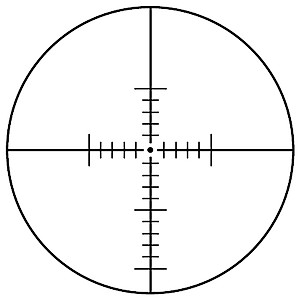Sightron 25127 SIII 30mm Riflescope 6-24x50mm, Long Range MOA Reticle
