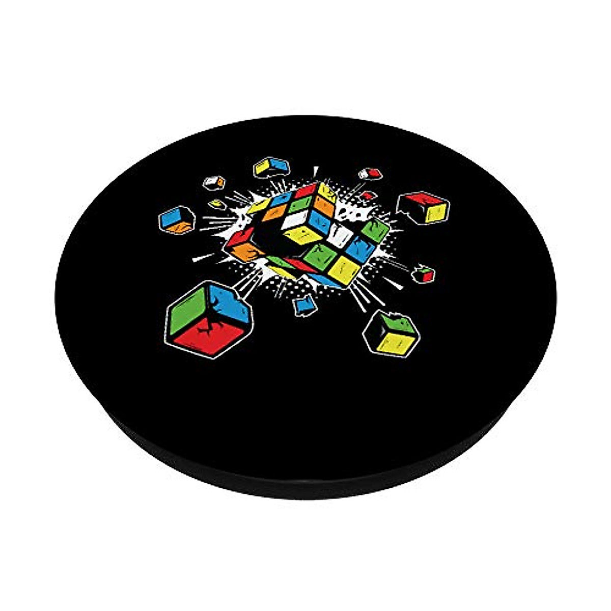 Exploding Cube Speed Cubing Puzzle Master PopSockets Swappable PopGrip