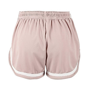 Shakumy Women Elastic Waist Workout Sport Yoga Shorts Casual Summer Stretch Striped Running Athletic Lounge Shorts Hot Pants