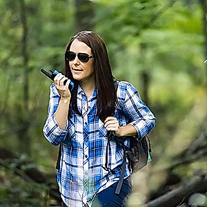 Motorola T800 Talkabout Two-Way Radios - Black/Blue (4 Pack)