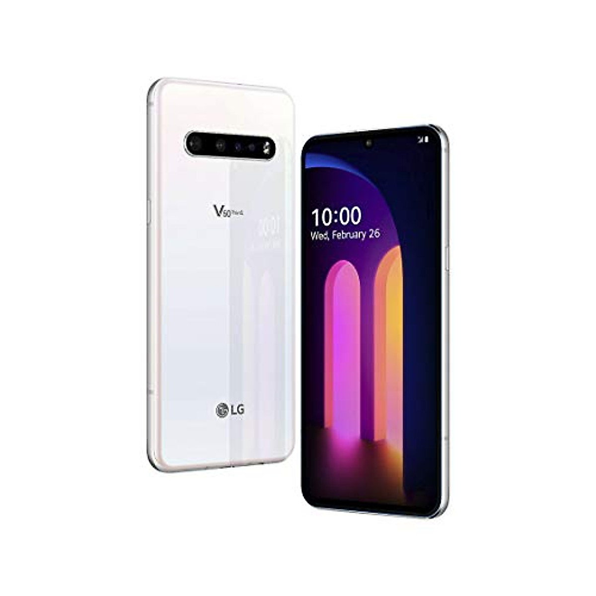 0652LG V60 ThinQ (5G) 6.8 inch Single Screen 8GB(RAM)+128GB LM-V600TM Classy White Unlocked810835510
