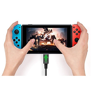 Support TV Mode AC Adapter Charger for Nintendo Switch, Power Supply 15V 2.6A Fast Charging for Switch Dock/Switch Lite and Pro Controller