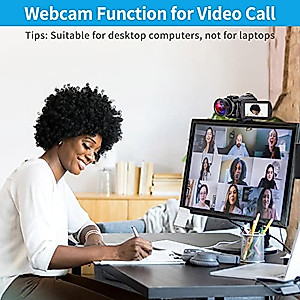 4K Video Camera Camcorders 30MP Ultra HD Infrared Night Vision Wifi Vlogging Camera for YouTube 30X Digital Zoom Touch Screen Camera Recorder with Wide-Angle Lens,32GB SD card、Infrared Flashlight