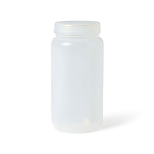 United Scientific® Unistore™ 33312 - Sample Containers with Lids - Laboratory Grade Polypropylene Wide Mouth Reagent Bottle - 64 Oz Bottles (2,000ml) Multi-Purpose Plastic Bottles with Lids, 1 Each