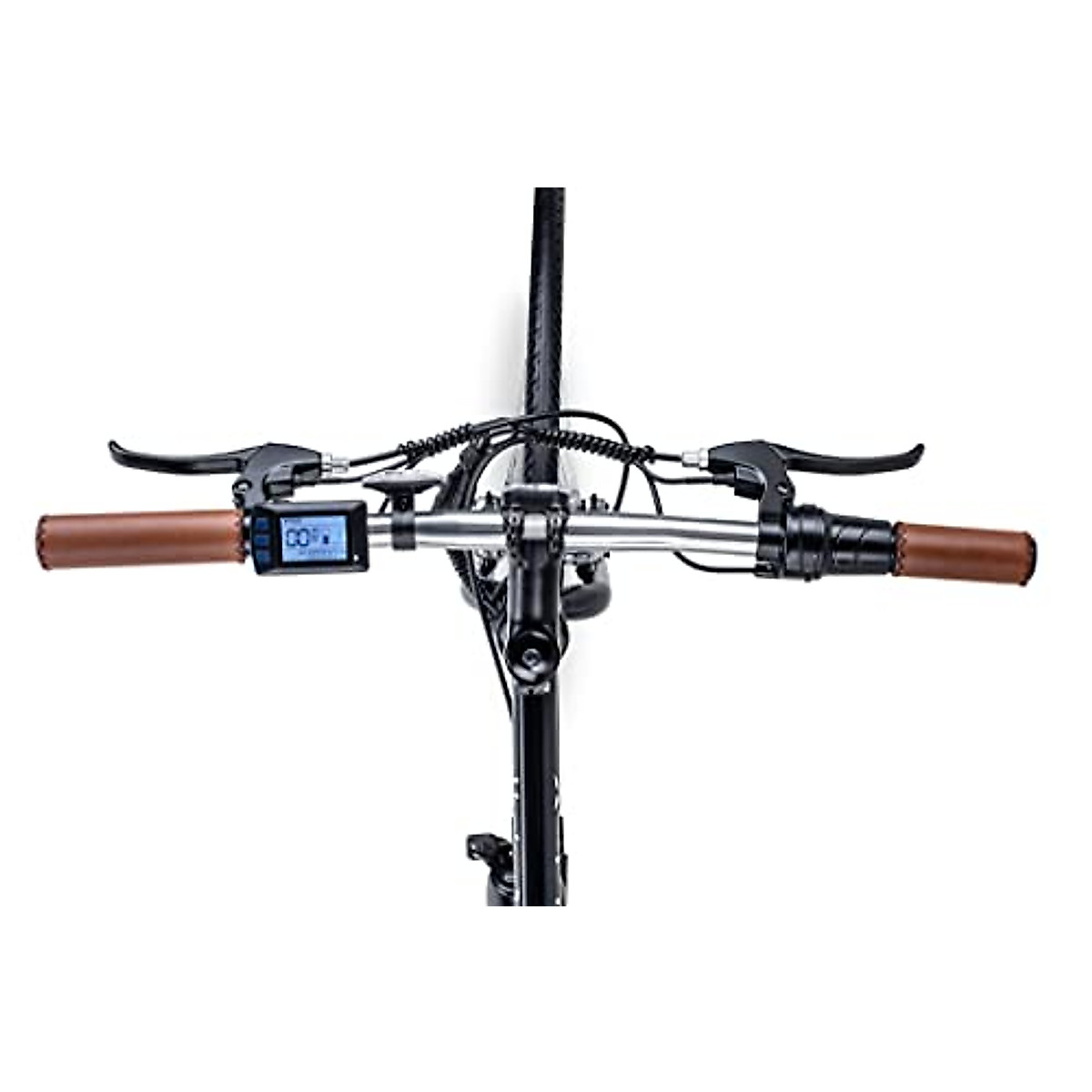 Hurley Electric Bikes Amped Urban Single Speed E-Bike (Blue Sea, Large / 19)