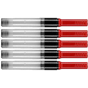 Lamy Z28 Fountain Pen Ink Converter, Pack of 5