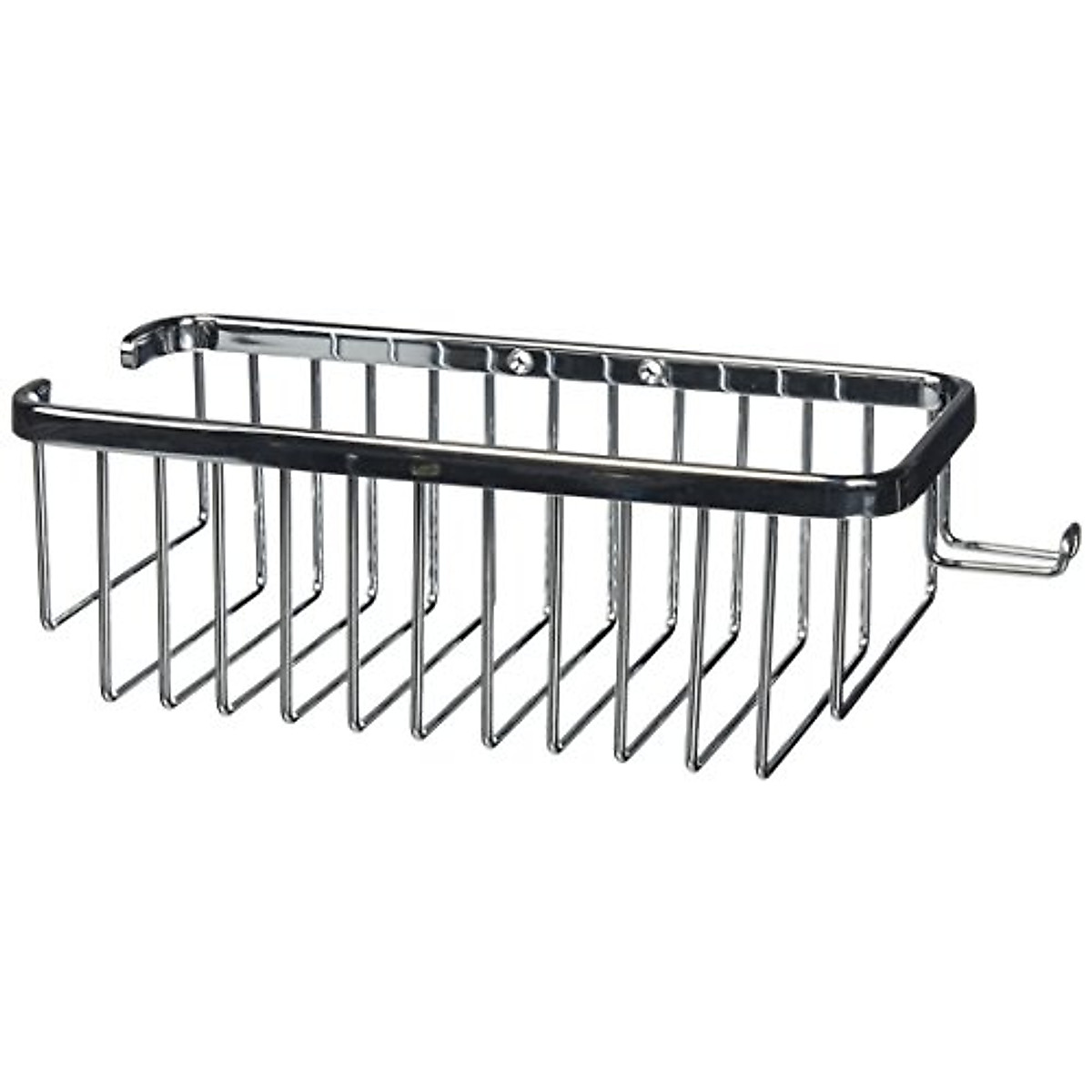Deltana WBR1054HU26 10-Inch Rectangular Wire Basket with Hook