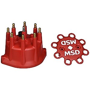MSD 8431 Red Distributor Cap