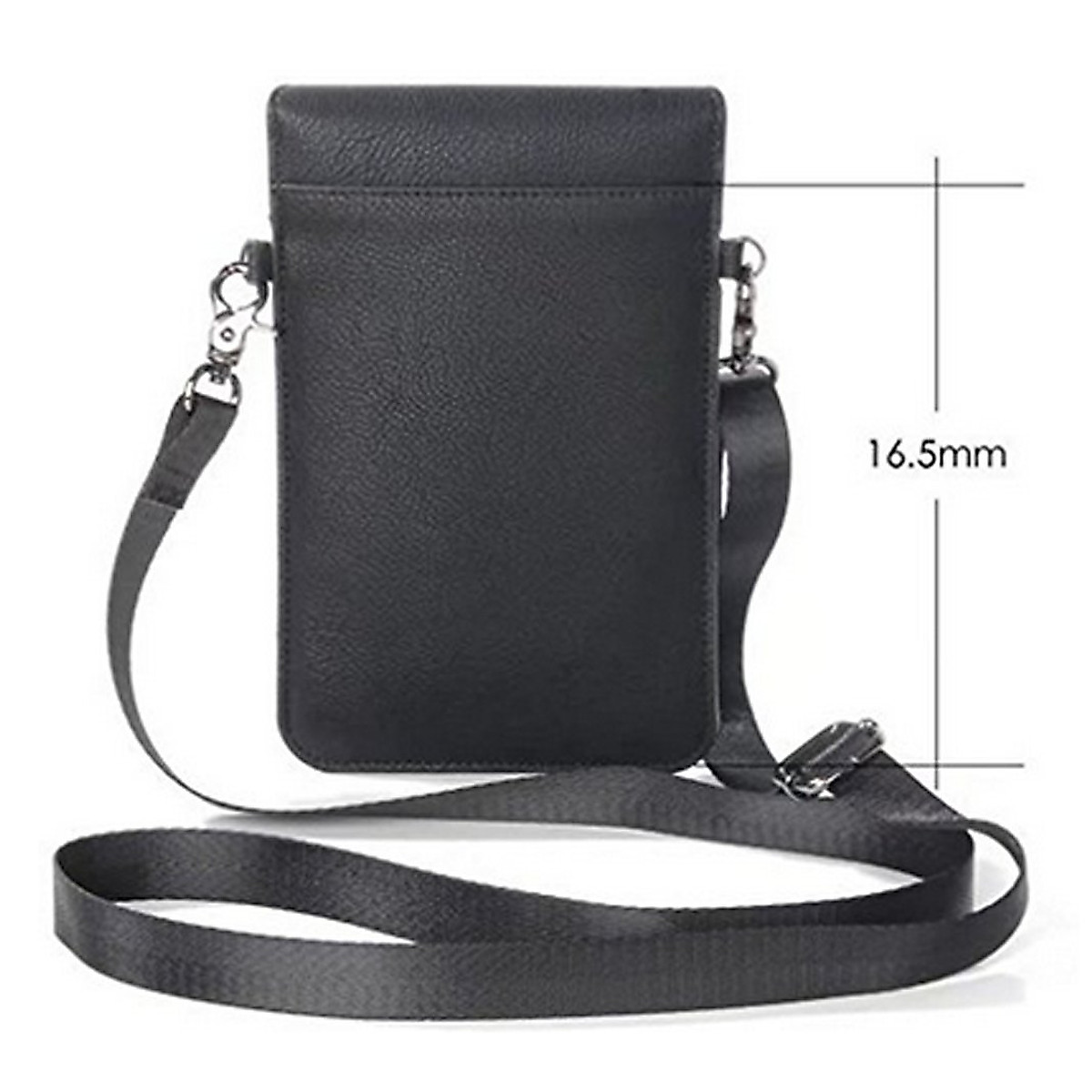 YaJaMa Small Women Leather Shoulder Crossbody Bag Travel Camping Handbag Purse Credit Card Wallet (Blue)