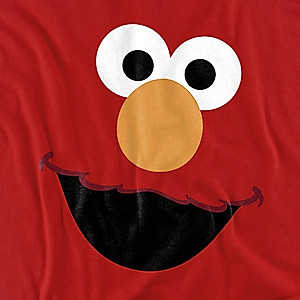 Toddler Sesame Street Elmo Face T Shirt, Size 2T Red