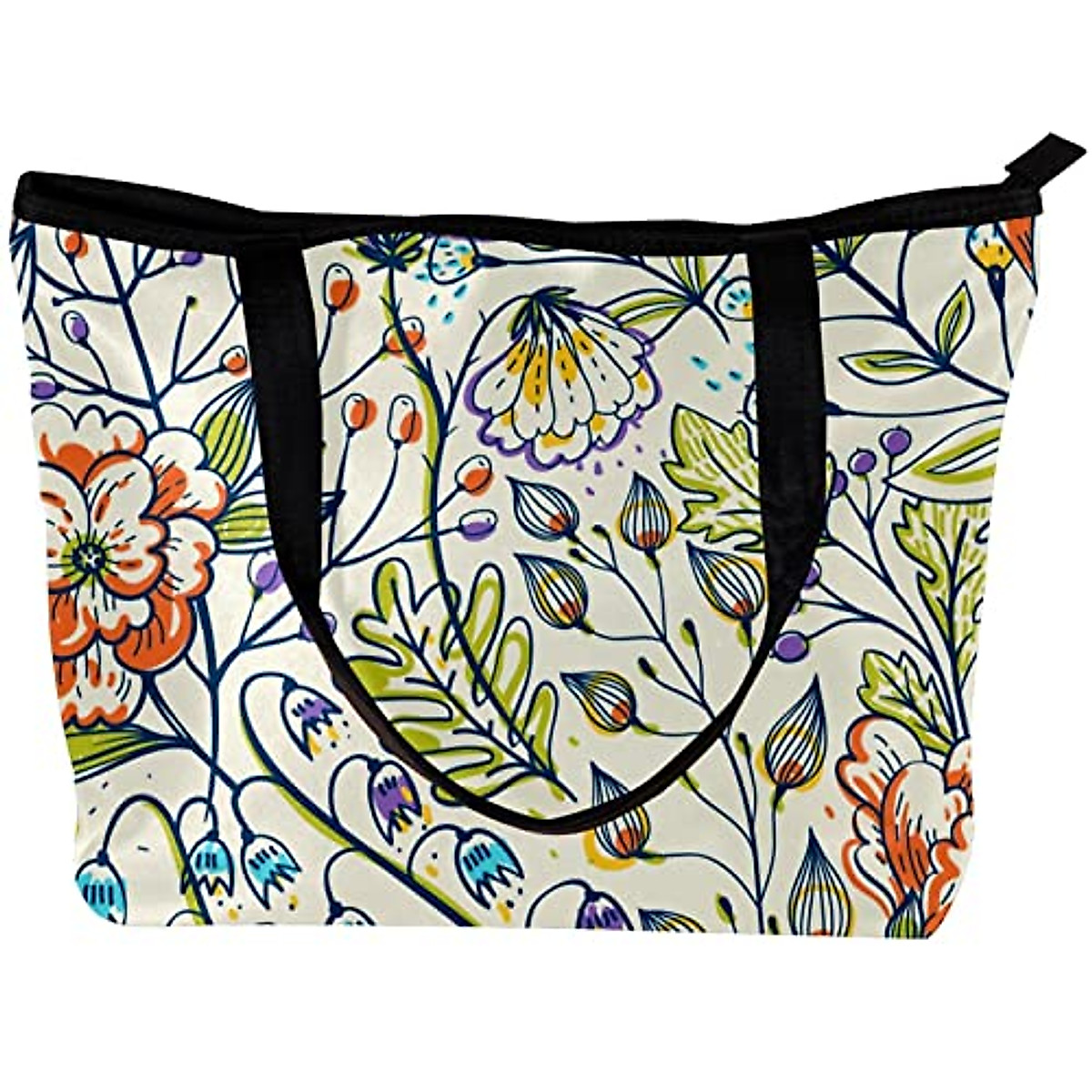 Tote Bag Women Satchel Bag Handbag Stylish Tote Handbag for Women Hobo Bag Fashion Crossbody Bag, Artistic Pastorable Spring Wildflower