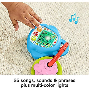 Fisher-Price Laugh & Learn Baby & Toddler Toy Digipuppy Pretend Digital Pet With Music & Lights For Ages 6+ Months