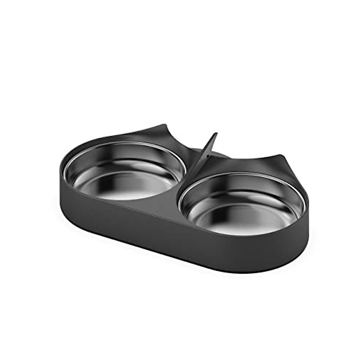 PETLIBRO Pet Food Splitter with Stainless Steel Bowls, Automatic Cat Feeder Bowls for Two Cats or Dogs, Suitable for PETLIBRO Automatic Cat Feeder PLAF005, PLAF006, PLAF103, PLAF203