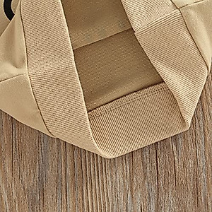 MERSARIPHY Infant Baby Boy Girl Clothes Funny Letter Sweatshirt Tops Long Sleeve Sweater Baby Fall Winter Outfits (6-12 Months, Mama khaki)