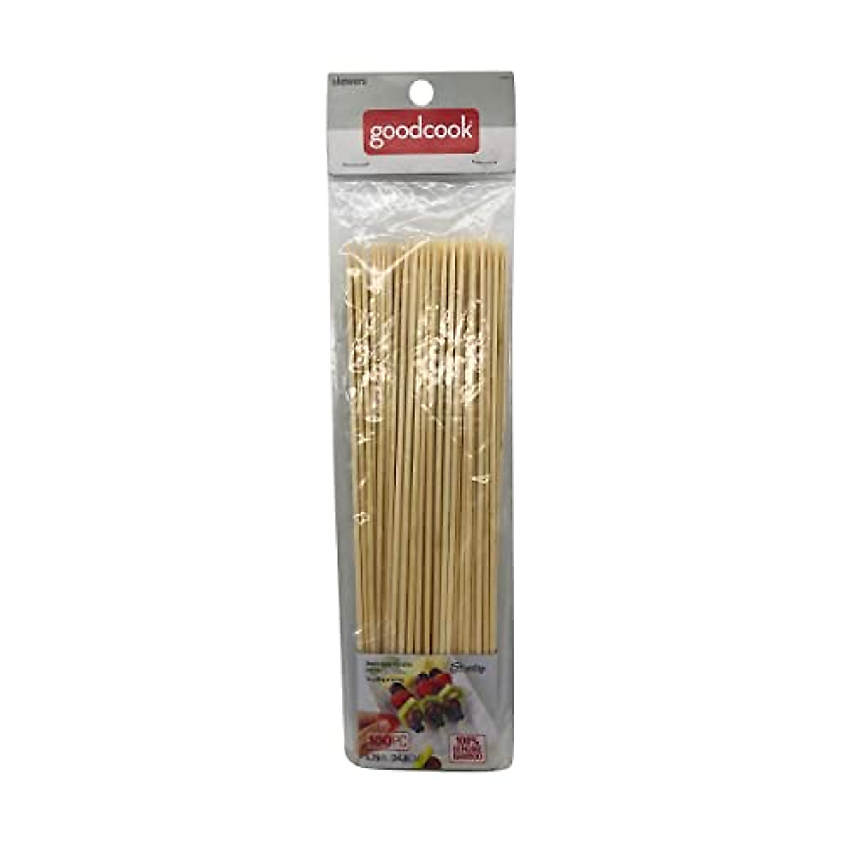 GOOD COOK Bamboo Skewers 10In, 100 CT