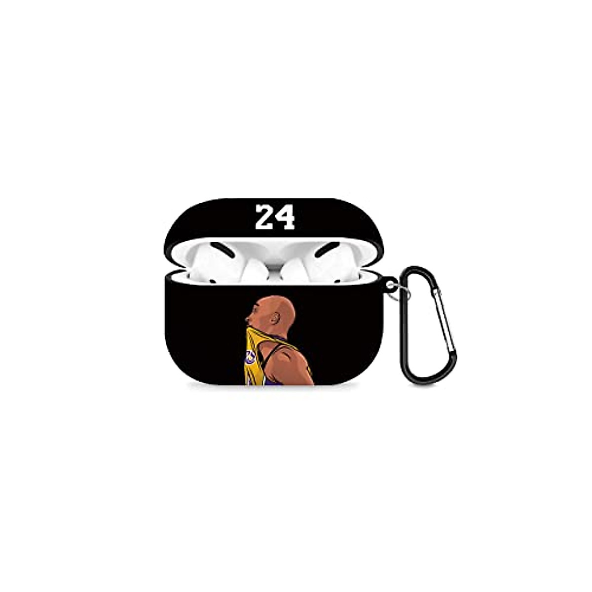 AirPod Case Cover Compatiable with AirPods Pro,Full Protective Shockproof Drop Proof Protective Case Cover with Keychain-01