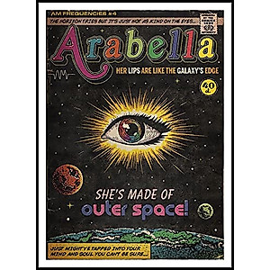 Arabella Arctic Monkeys Vintage Poster Canvas Art and Wall Art Print Modern amily Bedroom Posters 12x18inch No Frame