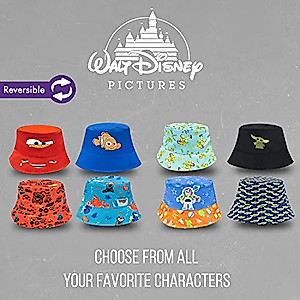 Disney Toy Story Kids Sun Hat, Toddler Bucket Hat for Boys, Reversible Kids Sun Hat Boys Bucket Hat, Toy Story Hat