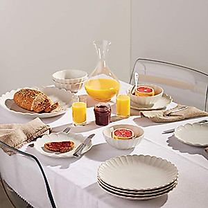 Lenox French Perle Scallop Platter, 3.75 LB, 0