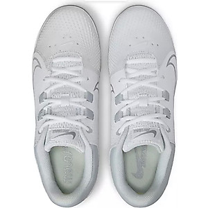 Nike Hyperdiamond 4 Pro Women's Softball Cleat SZ 8 White/Grey