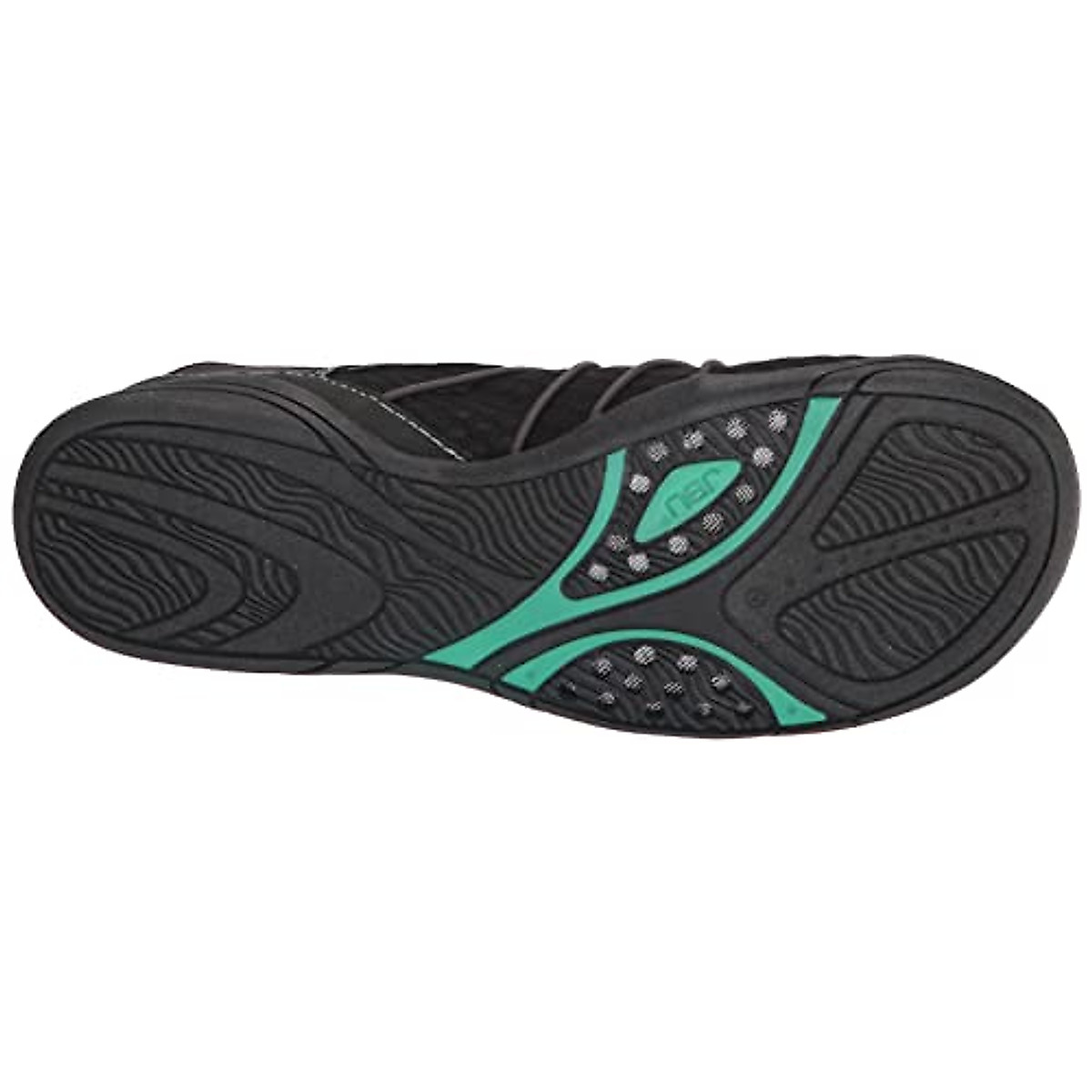 JBU by Jambu Women's Storm Water Ready Shoe, Black/Teal, 11