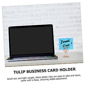 Anneome 10 Pcs Place Card Holders Elegant Table Stands for Wedding Reception Birthday Parties and Special Events Photo Holders for Centerpieces