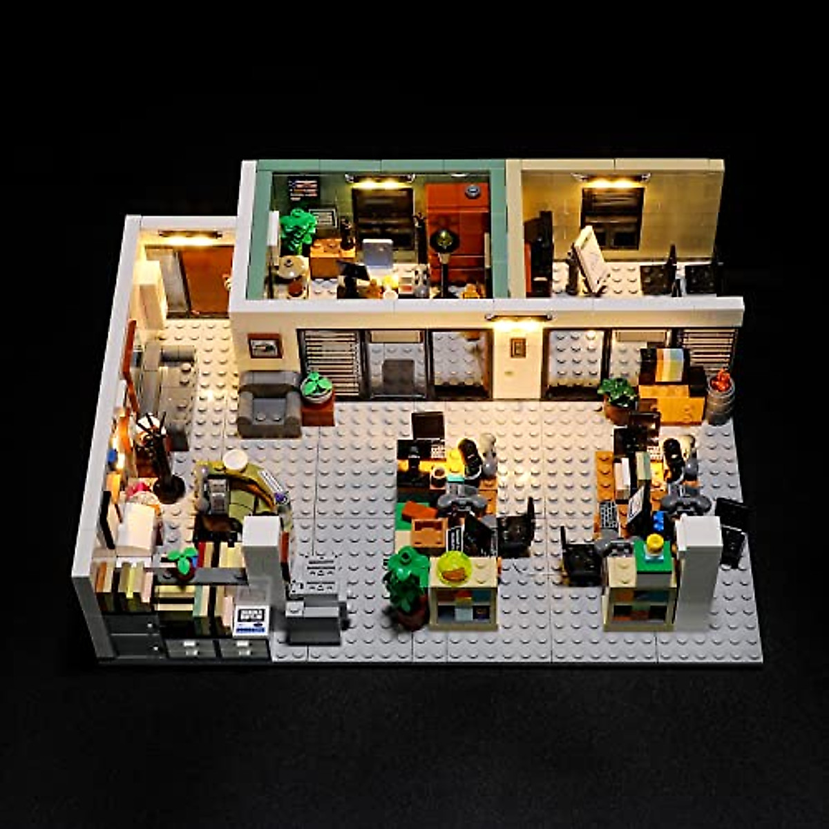 LIGHTAILING Light for Lego-21336 The Office - Led Lighting Kit Compatible with Lego Building Blocks Model - NOT Included The Model Set