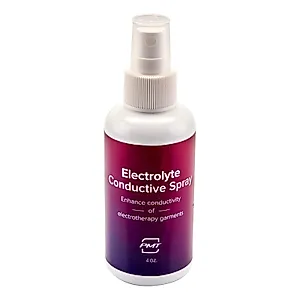Electrolyte Conductive Spray by PMT. Electrotherapy Conductive Spray for use with Conductive TENS/EMS Garments… (4oz Menthol-Free)