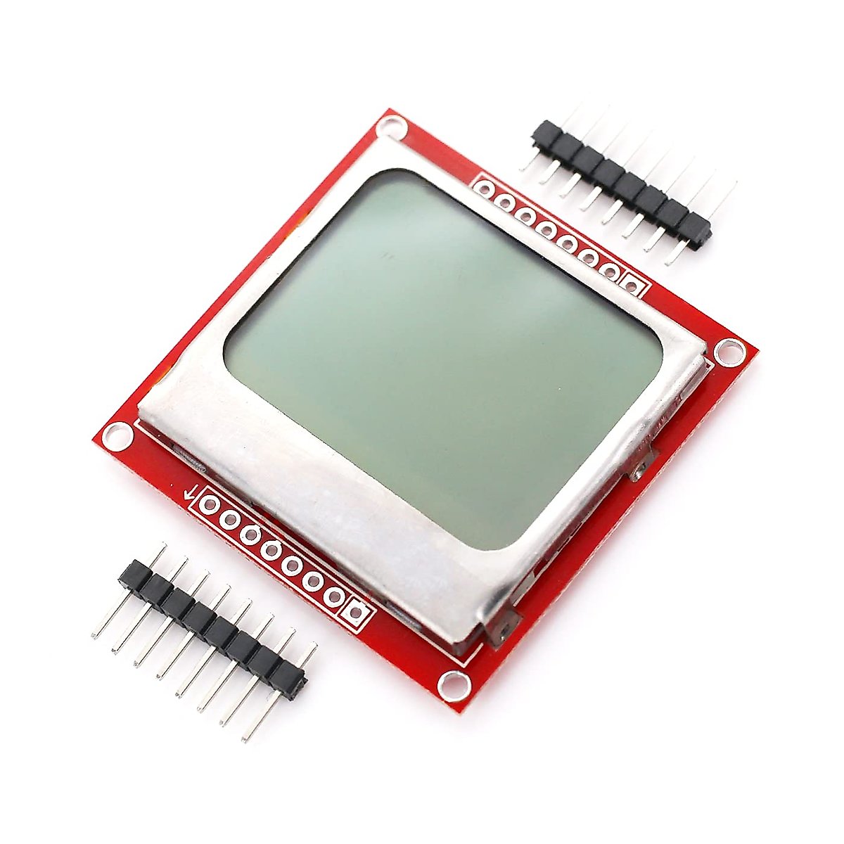 SEEU. AGAIN 8448 84x48 LCD Module White Backlight PCB Compatible with 5110 pi
