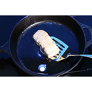 Stainless Steel Spatula - Dishwasher Safe Metal Turner for Cooking, Grilling - 15 3/8 Inch Long