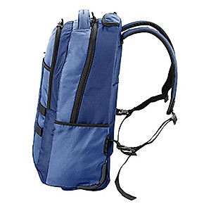 Victorinox VX Sport Wheeled Cadet Backpack With Pass Thru Sleeve, Blue, 20.9-inch