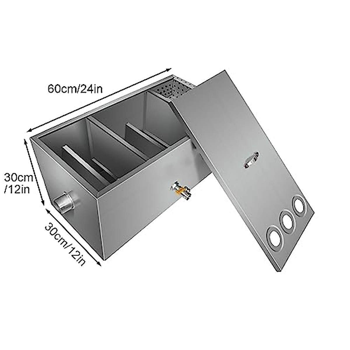 Stainless Steel Grease Trap for Restaurants & Kitchens
