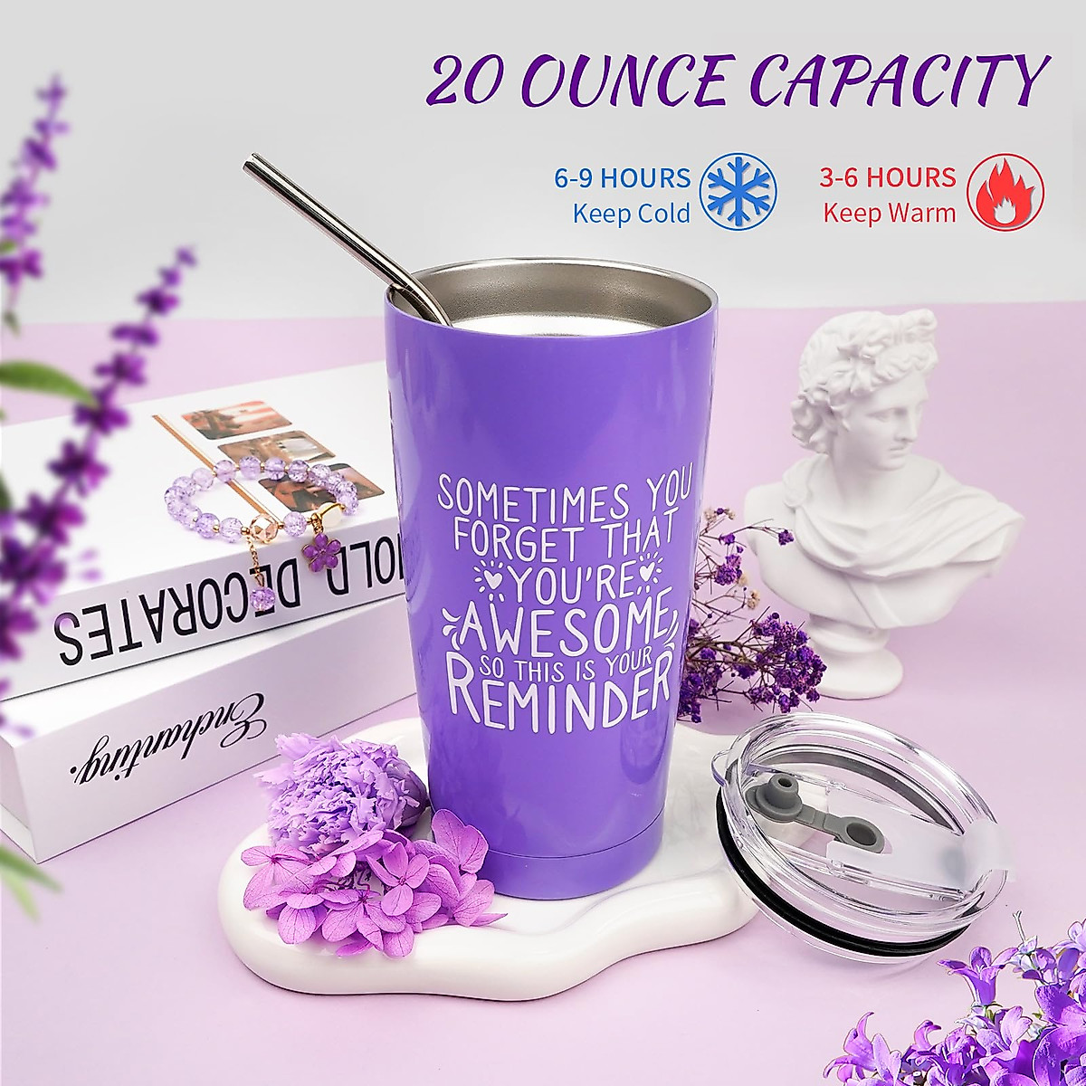 Gifts for Women, Lavender Spa Gifts Set,16 Pcs Gift Set for Women, Mom, Wife, Girlfriend, Sister, Unique for Birthday, Christmas, Valentine's Day, Mother's Day Gifts - Lavender Spa Gift Basket Set