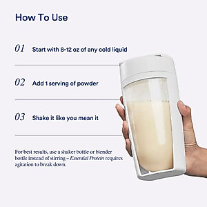 Ritual Prenatal Protein Powder: Choline to Support Prenatal, Postpartum, & Lactation, 20g Organic Pea Protein from Regenerative Farms in USA, Gluten Free, Plant Based, Sugar Free†, Vanilla, 1 Pound