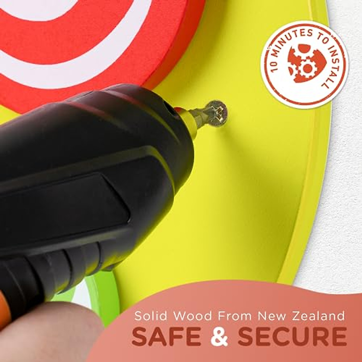 Monläurd® Caterpillar Montessori Busy Board,Sensory Board,Educational Toys,Activity Cube,Wall Toys,Daycare Furniture,Playroom Furniture,Interactive Toys,Wooden Toys,Learning Toys,Boys and Girls 6 M+