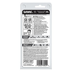 SABRE Advanced Pepper Spray for Self Defense, 3-in-1 Formula with Maximum Strength Pepper Spray, CS Military Tear Gas, UV Marking Dye, Fast Access Easy Carry Belt Clip, 35 Bursts, 0.67 fl oz, 2 Pack